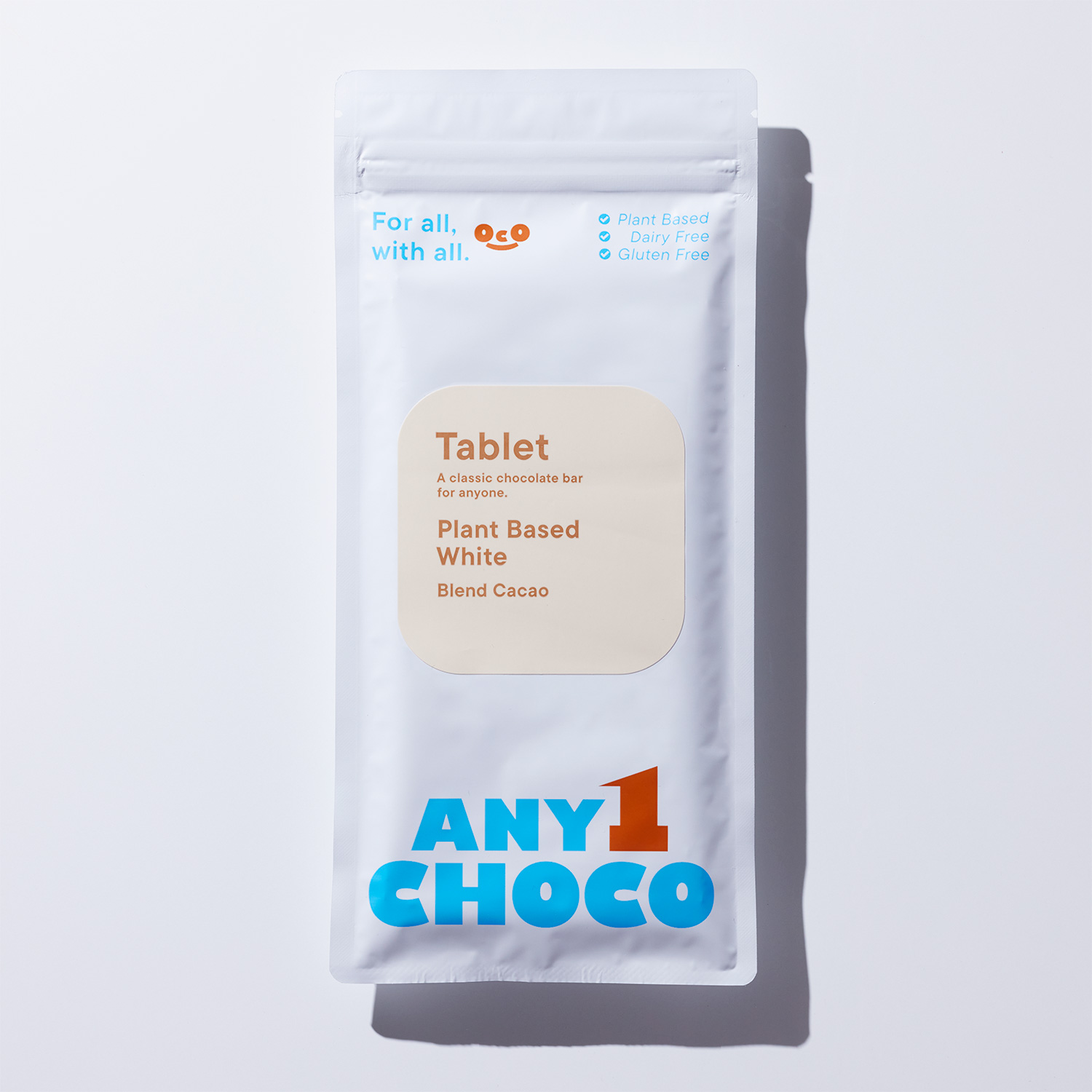 Plant Based White Blend Cacao - ANY1 CHOCO｜For all, with all.